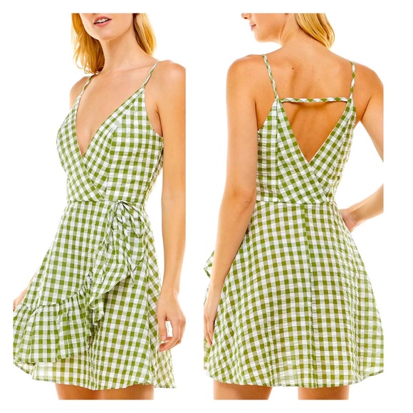 Speechless | Dresses | Cotton Faux Wrap Dress | Poshmark